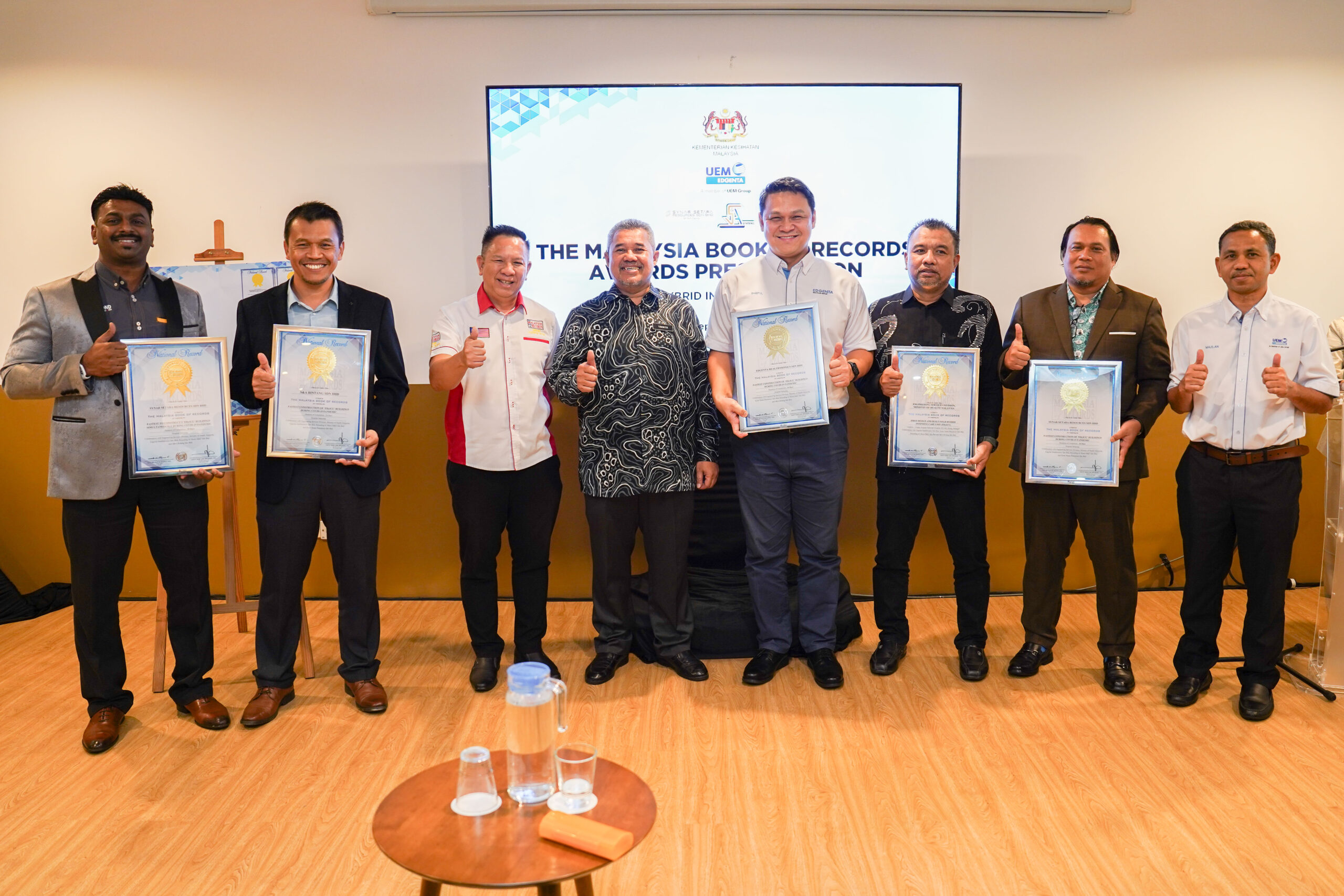 UEM Edgenta Recognised by Malaysia Book of Records for Rapid ...
