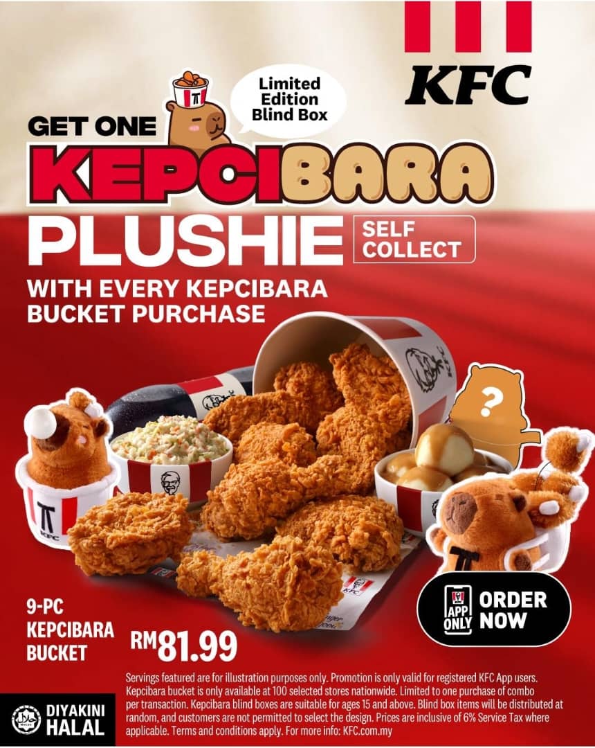 KFC Launches Kepcibara Collectibles with Bucket Berbaloi