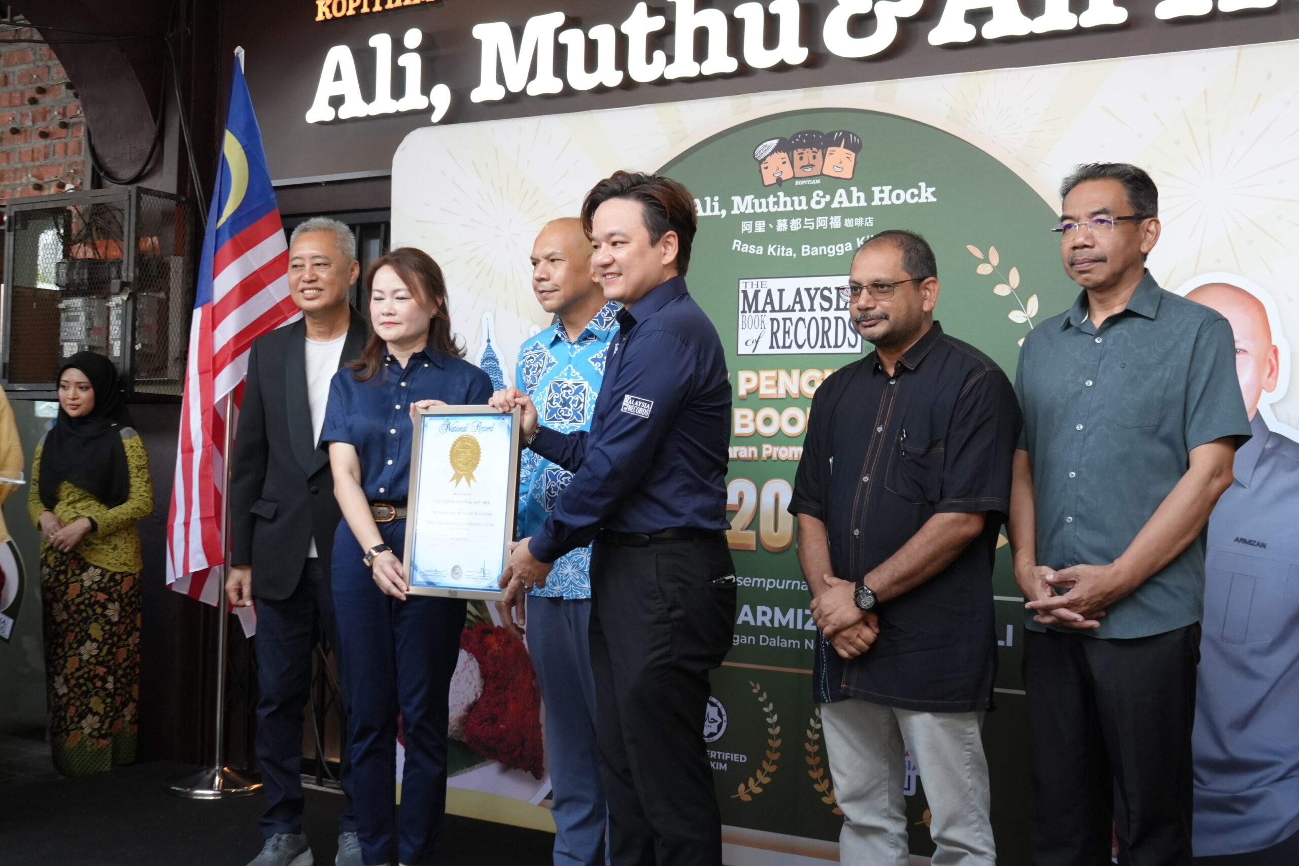 Ali Muthu & Ah Hock Relaunches with MBOR Feat & Merdeka Menu